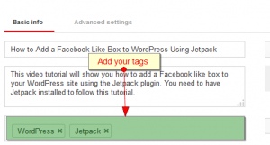 Categorize YouTube Videos